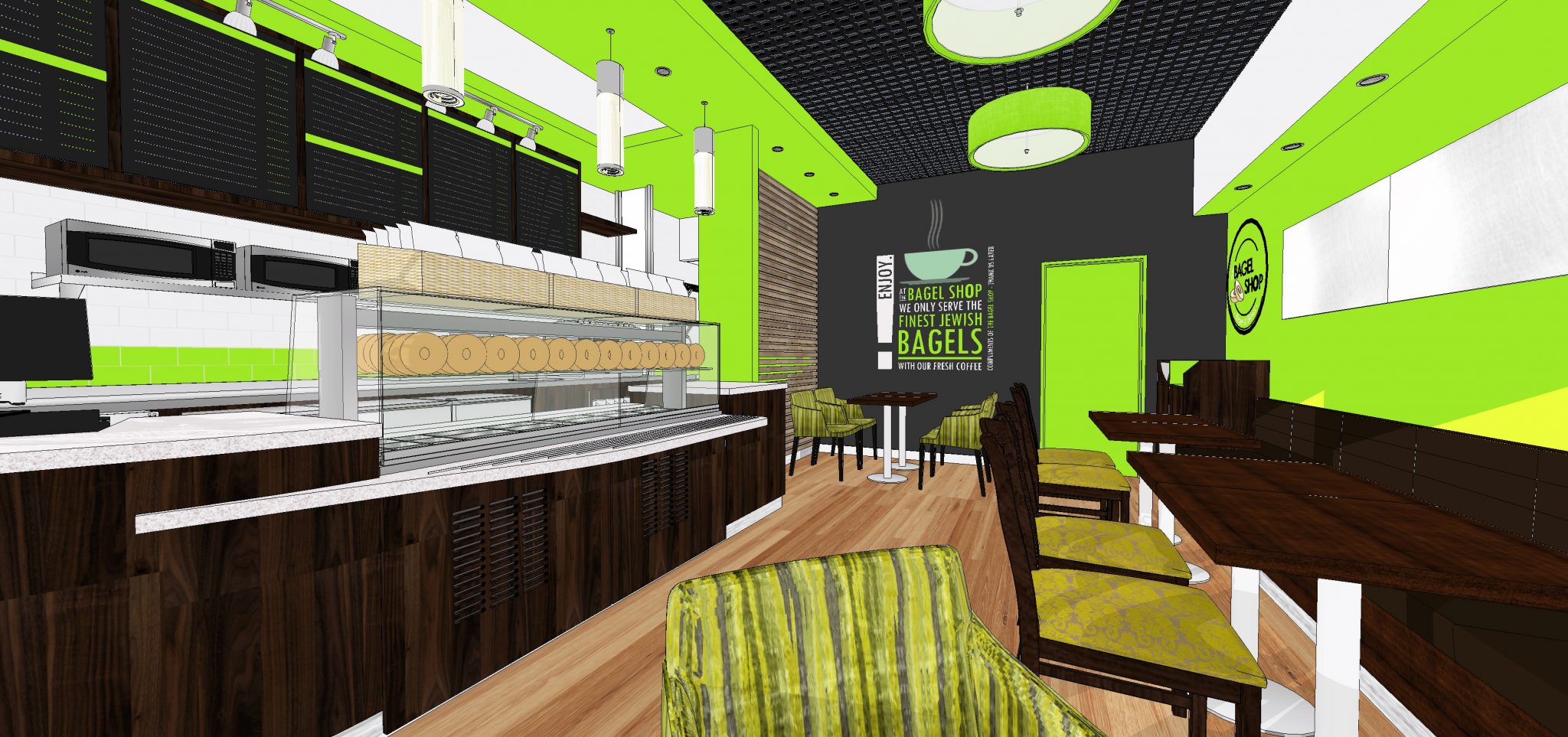 Interior Design Bagel Shop Bolton - S2 Interior Fitouts